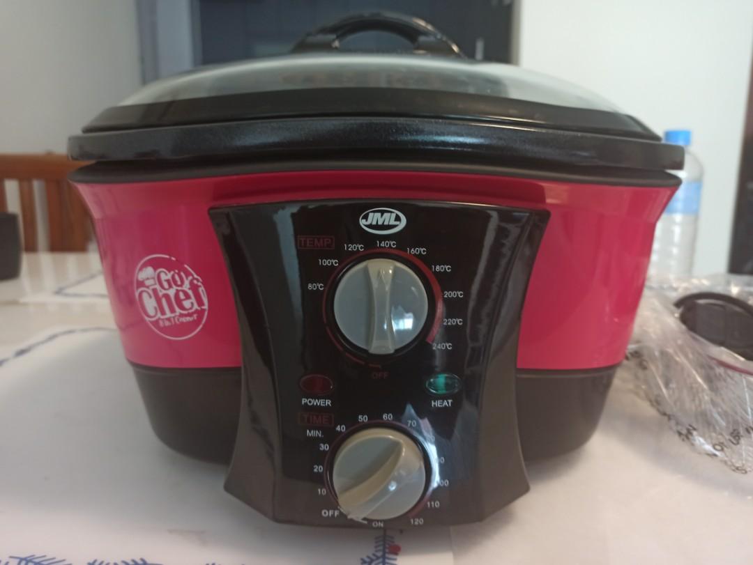 Authentic JML go chef 8-in-1 multicooker, TV & Home Appliances, Kitchen ...
