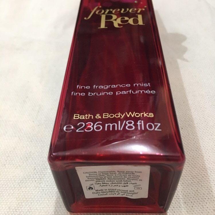 ORIGINAL Bath and Body Works Forever Red Perfume, Beauty & Personal ...