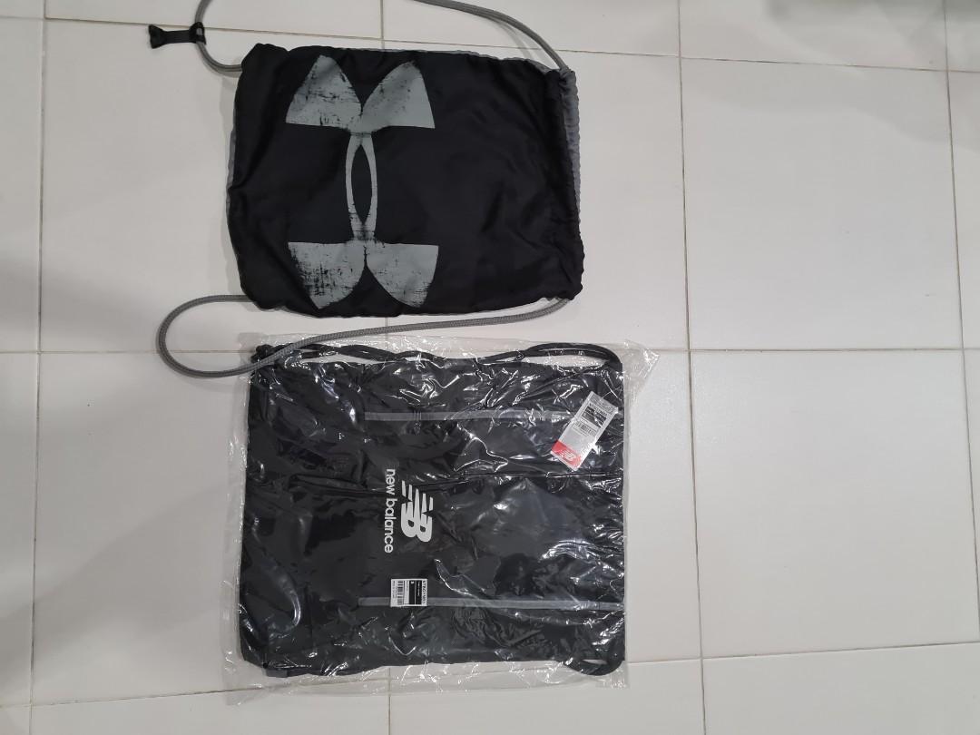 Brand new new balance drawstring bag, Men's Fashion, Bags, Backpacks on ...