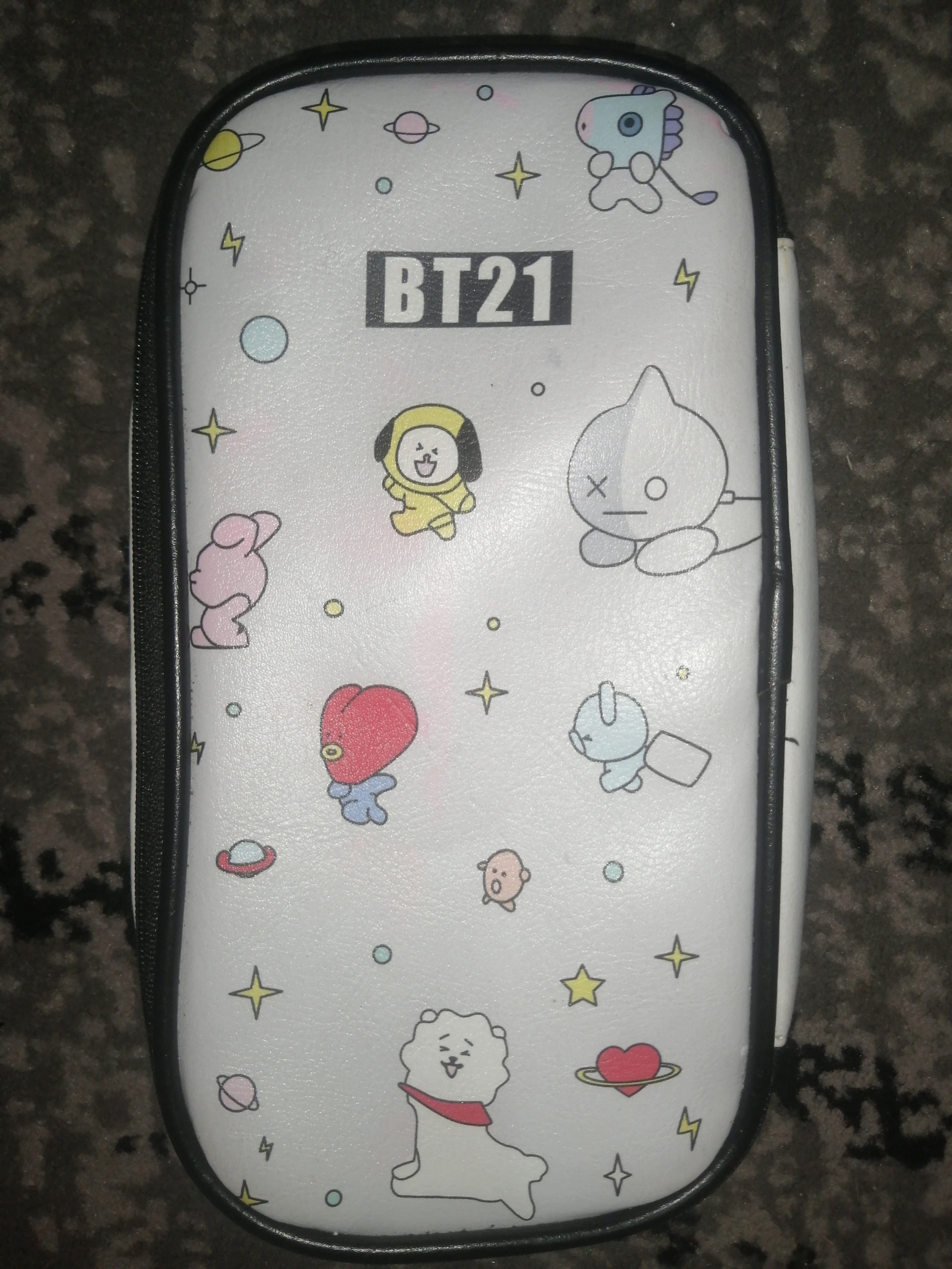 BT21 Pencil case organizer KPOP BTS, Women's Fashion, Bags & Wallets ...