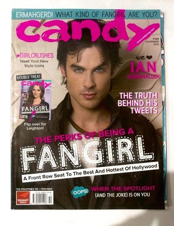 Candy Magazine ft. Ian Somerhalder, Hobbies & Toys, Books & Magazines ...