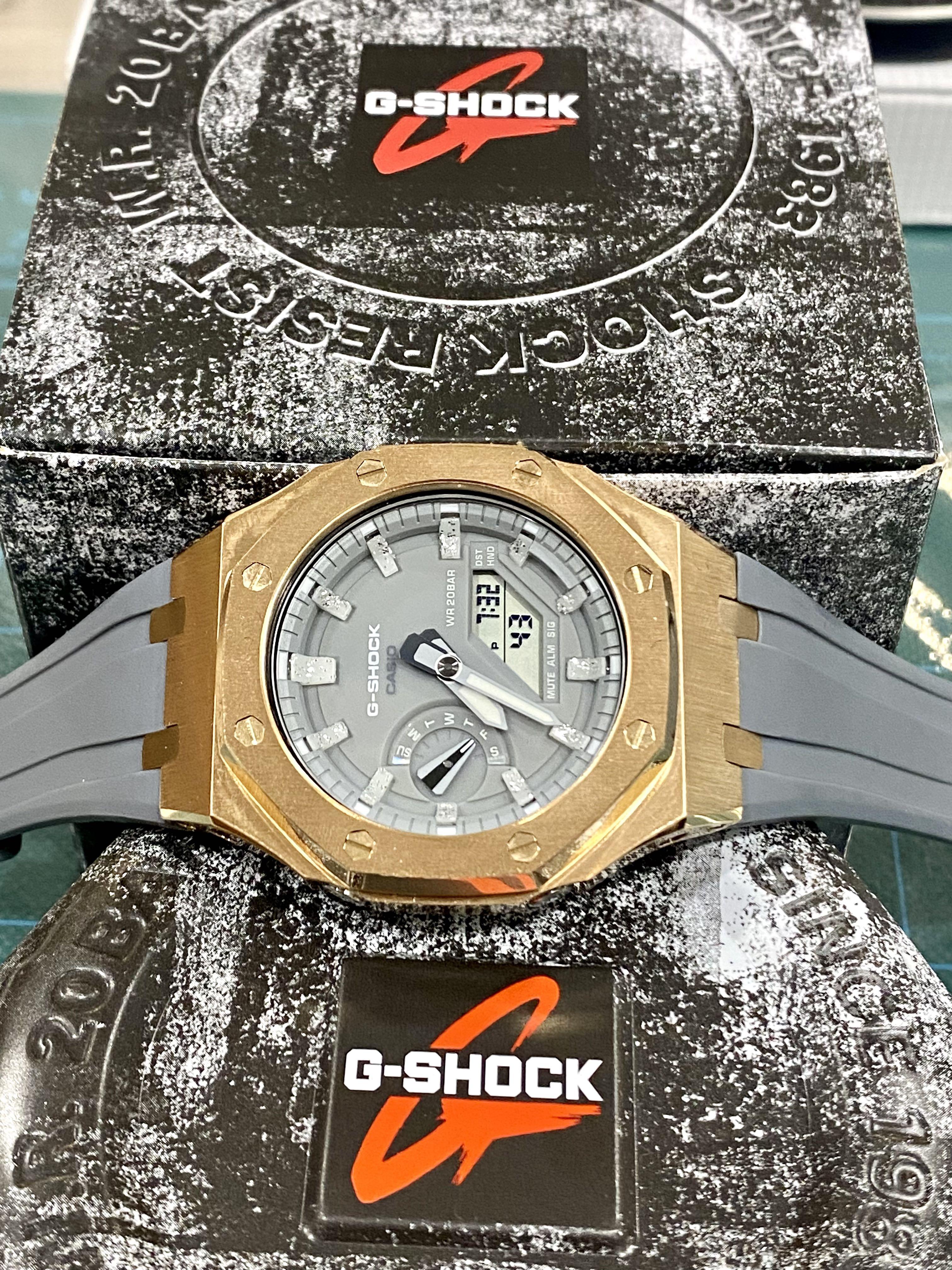 Casio gshock ga2110 Et grey series watch and mod bundle, Men's Fashion, Watches & Accessories ...