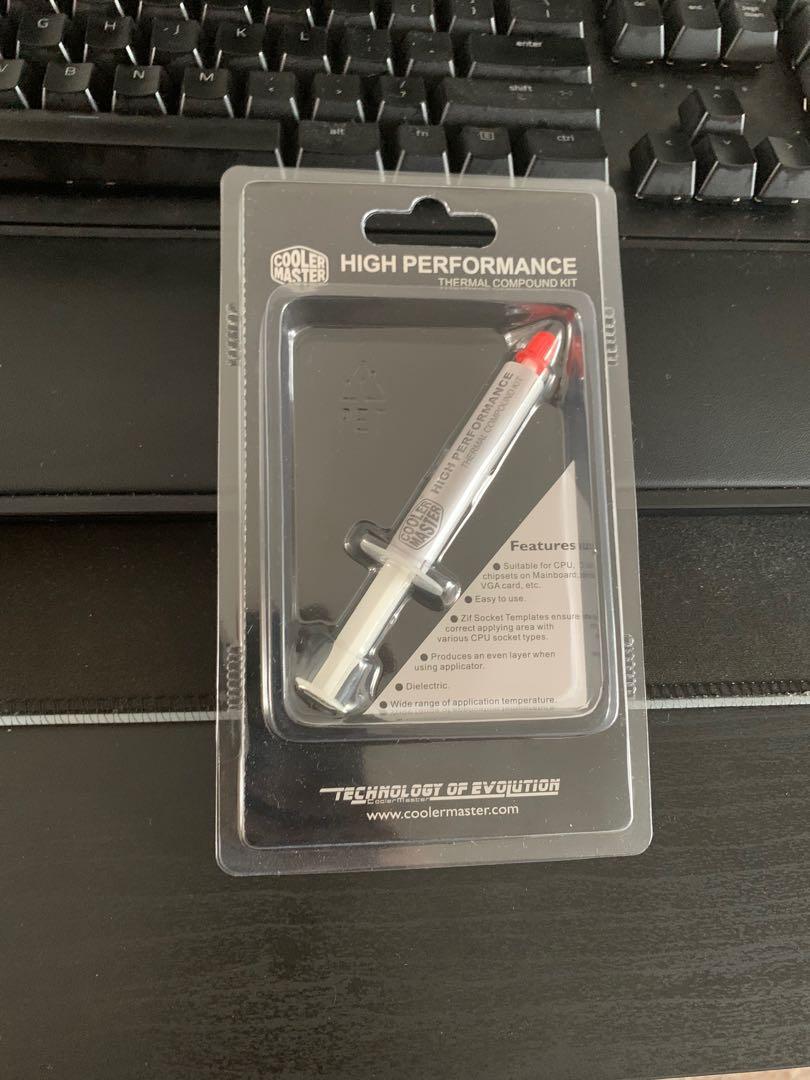 Cooler Master High Performance Thermal Compound Kit, Computers & Tech ...