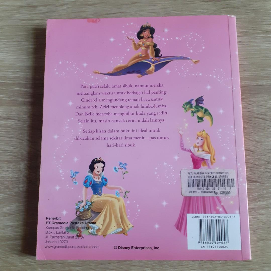 Disney 5 minute Princess Stories, Buku & Alat Tulis, Buku Anak-Anak di ...