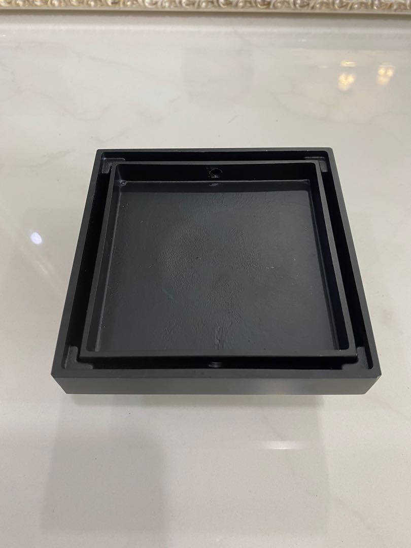Drain cover - tile insert 10x10cm, Furniture & Home Living, Bathroom ...