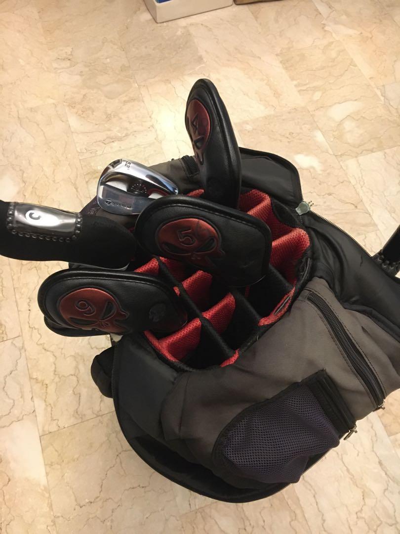 Eagles & Birdies Full Golf Bag (w/ roller), Sports Equipment, Sports ...
