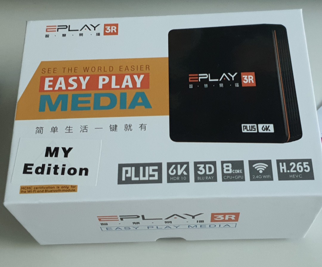 Eplay 3r Plus (MY Edition) 2021, TV & Home Appliances, TV ...