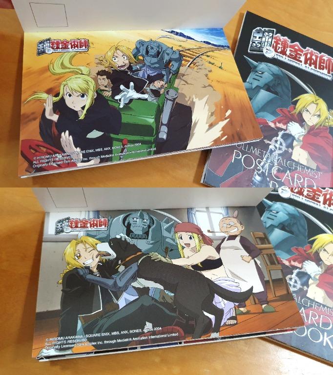 FMA 2005 TV Animation Illustration Art Book & Postcard Set (Taiwan ...