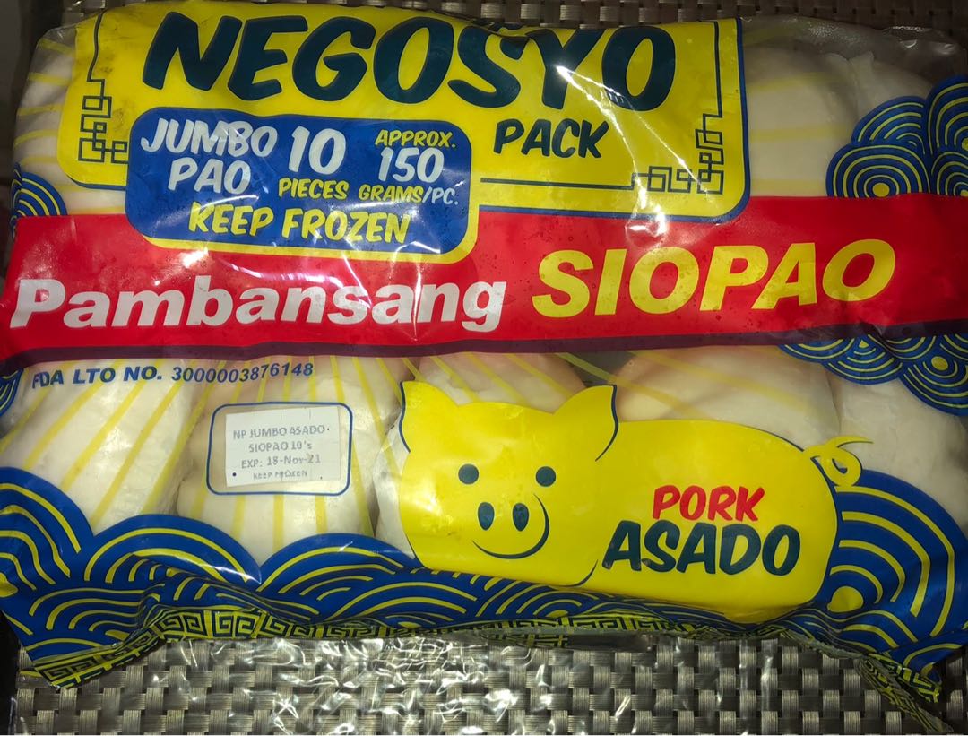 FOR SALE Metro Manila ONLY Dimsum Factory Siopao Per Pack, Food ...