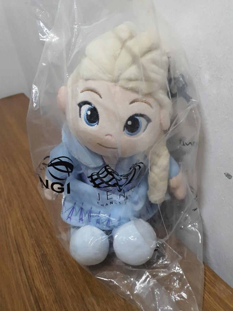 Frozen X Jewel Changi Elsa Plush Toy, Hobbies & Toys, Toys & Games on ...