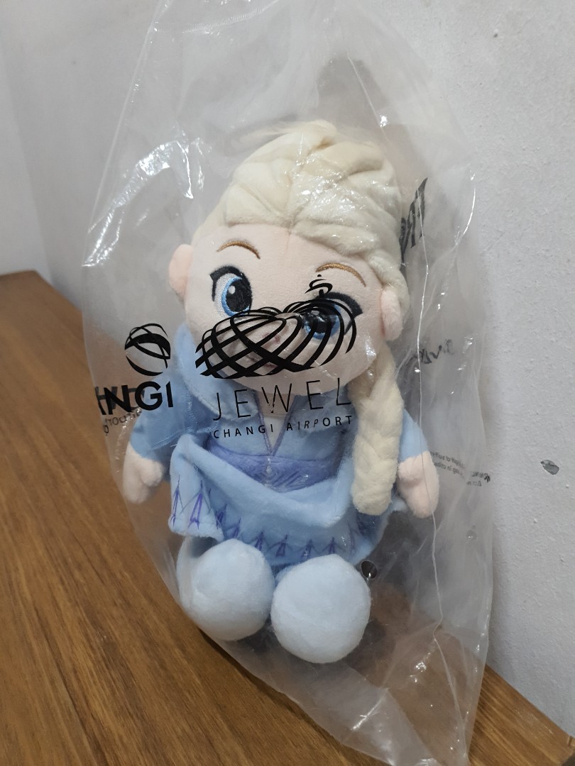 Frozen X Jewel Changi Elsa Plush Toy, Hobbies & Toys, Toys & Games on ...