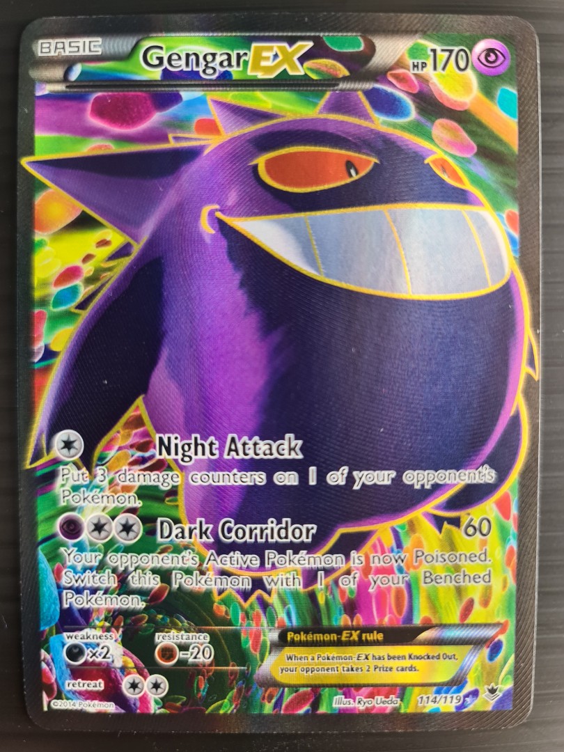 Gengar Ex Full Art. Pokemon Tcg, Hobbies & Toys, Toys & Games on Carousell