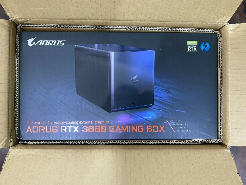 Gigabyte Aorus GeForce RTX 3080 Gaming Box GV-N3080IXEB-10G Watercooled ...