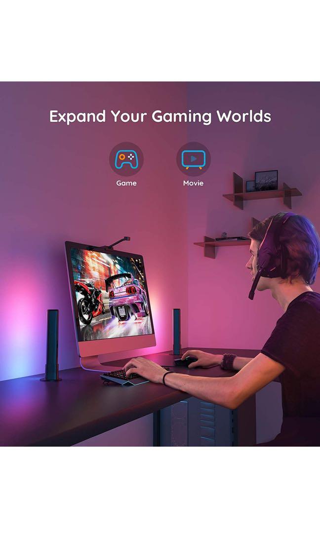 Govee Flow Pro Smart Led light bar, Furniture & Home Living, Lighting ...