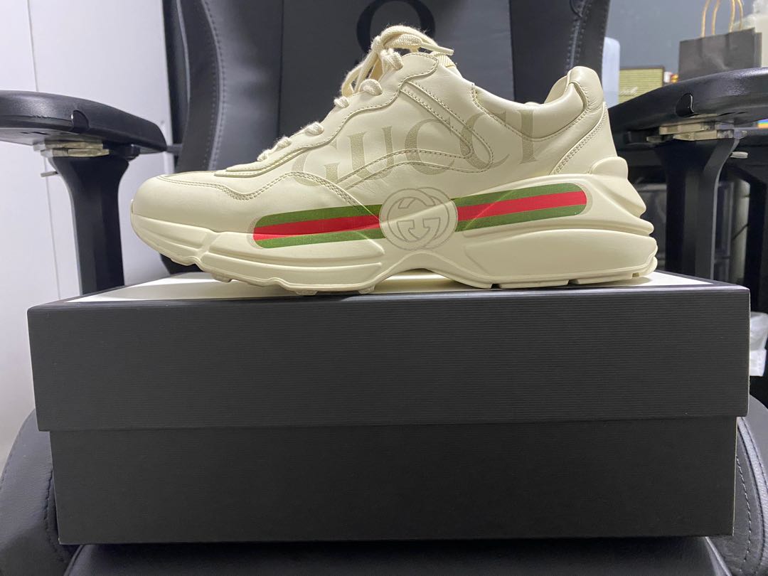 Gucci Rython, Men's Fashion, Footwear, Sneakers on Carousell