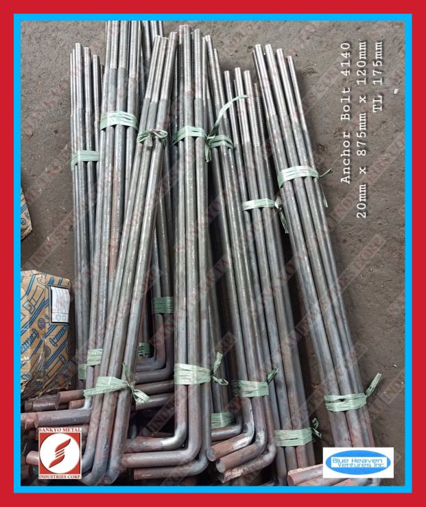 Hi- tensile 4140 Anchor Bolt, Commercial & Industrial, Construction ...