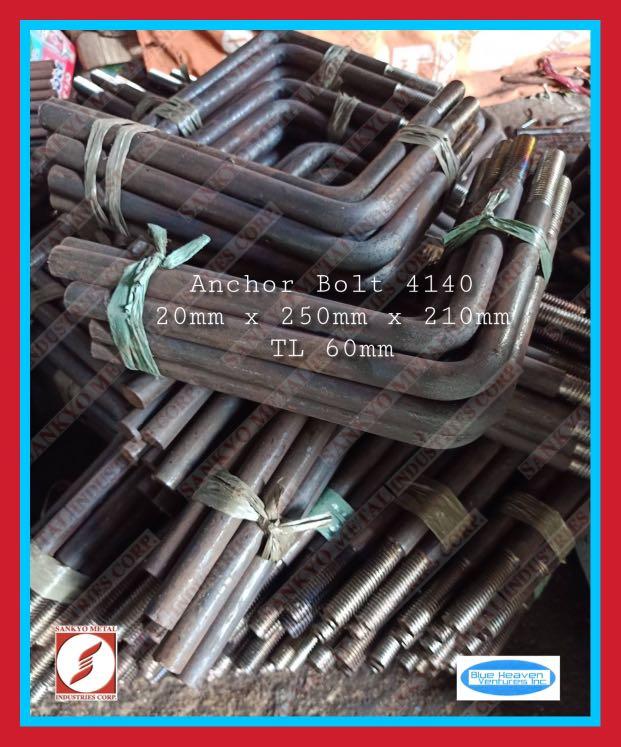 Hi- tensile 4140 Anchor Bolt, Commercial & Industrial, Construction ...