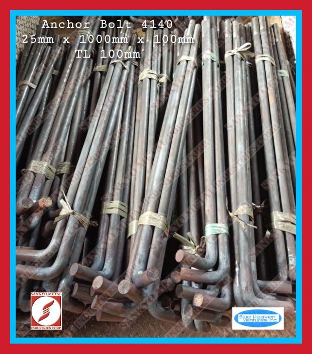 Hi- tensile 4140 Anchor Bolt, Commercial & Industrial, Construction ...