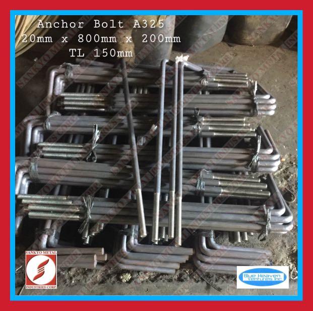 Hi- Tensile A325 Anchor Bolt, Commercial & Industrial, Construction ...