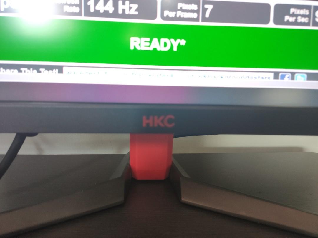 HKC 27 inch 144hz Full HD Freesync/GSync Curved Gaming Desktop Monitor ...