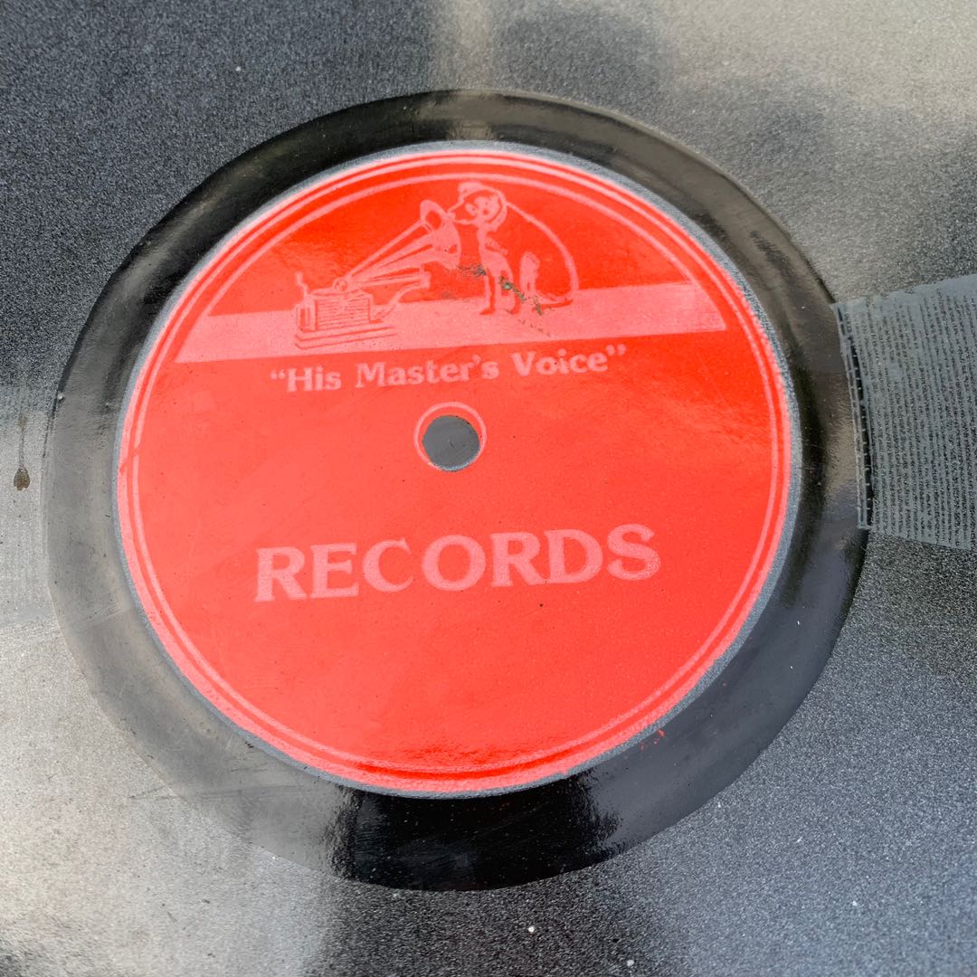 Hmv record enamel signage “reproduction”, Hobbies & Toys, Collectibles ...