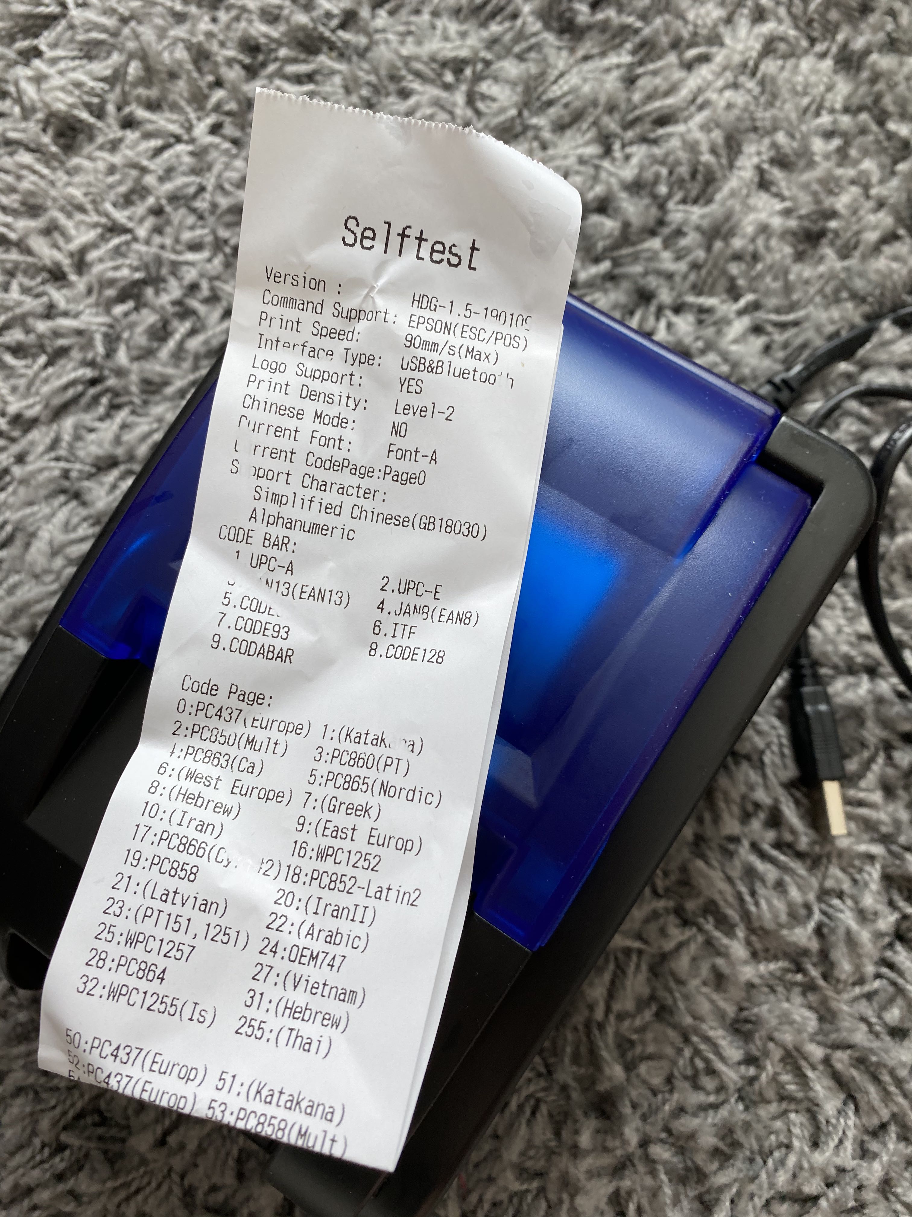 HOIN portable 58mm Thermal Receipt Printer, Mobile Phones & Gadgets ...