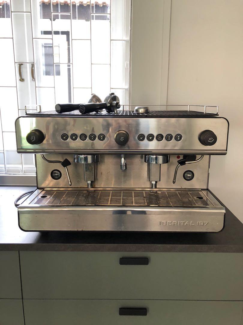 Iberital IB7 2 Group Espresso Machine, TV & Home Appliances, Kitchen ...
