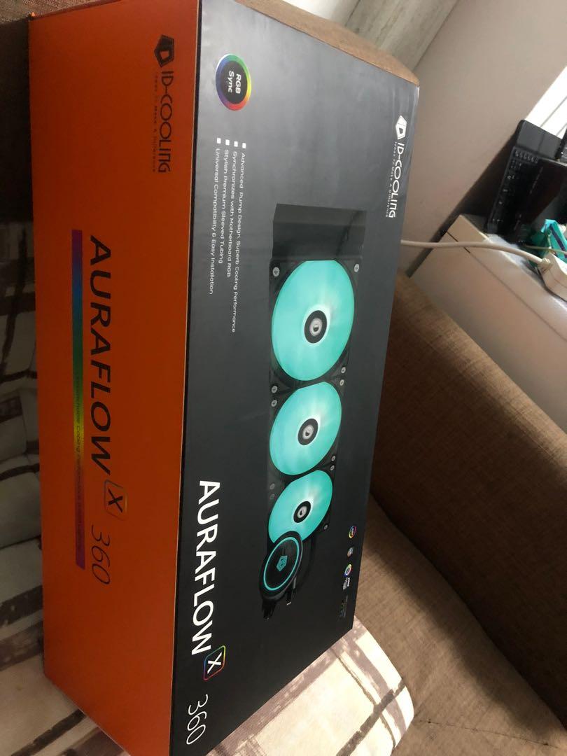 ID-Cooling AURAFLOW X 360, Computers & Tech, Parts & Accessories, Computer Parts on Carousell