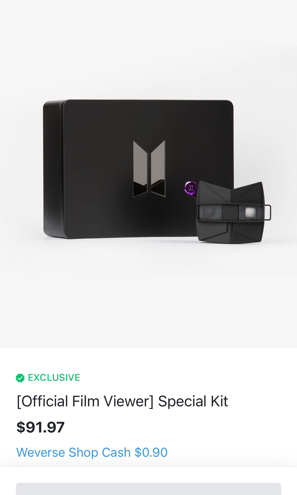 (INSTOCK) BTS Official Film Viewer ; Special Kit, Hobbies & Toys, Memorabilia & Collectibles, K ...