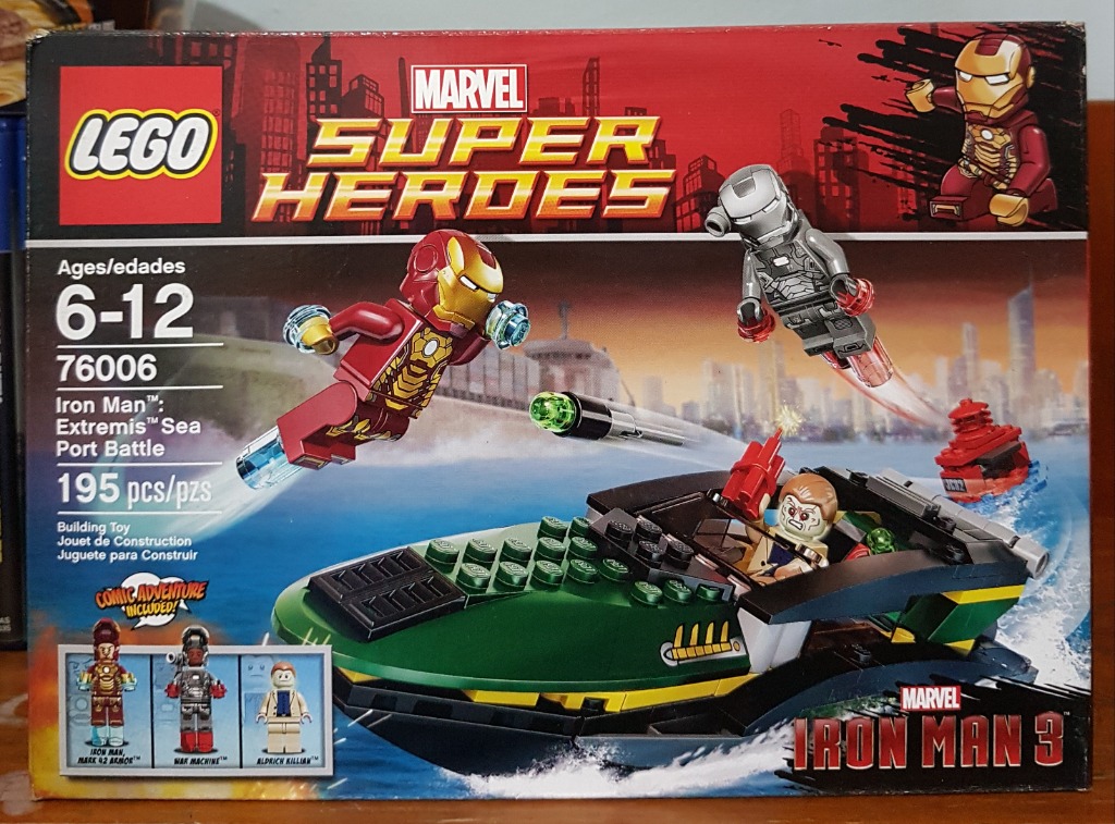 Iron Man Extremis Sea Port Battle, Hobbies & Toys, Toys & Games on ...