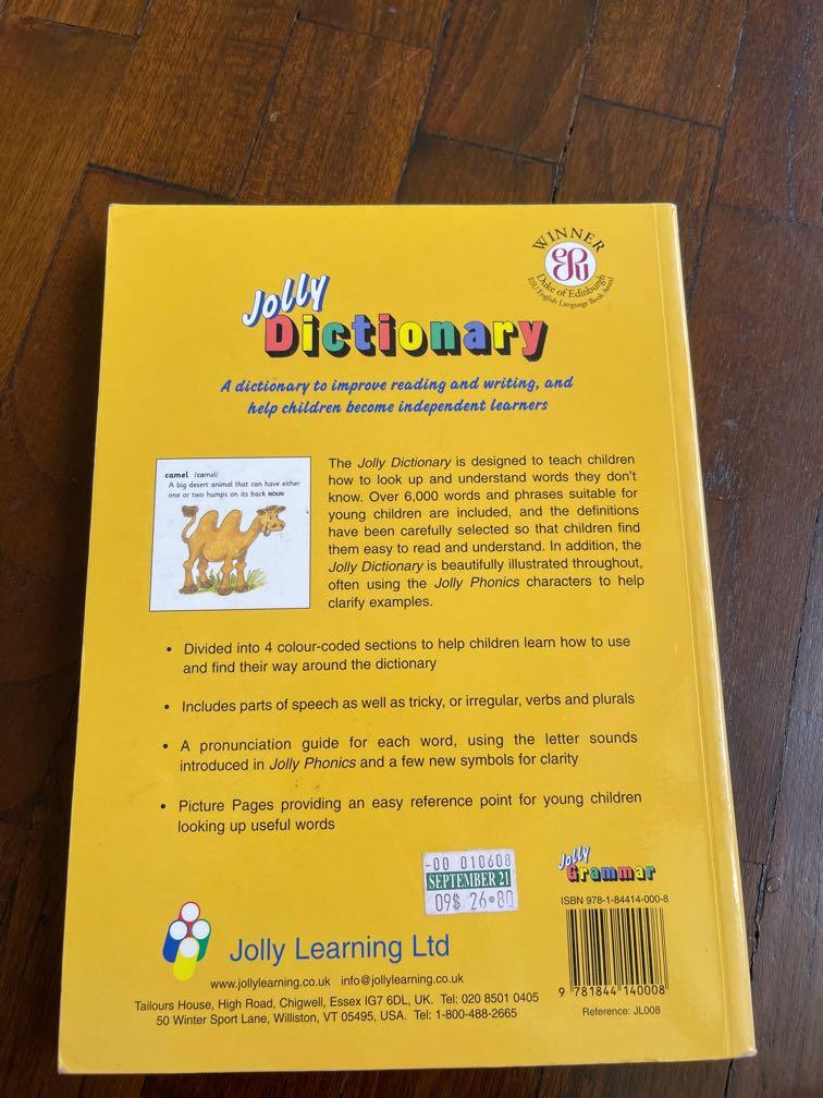 Jolly Phonics Dictionary for Children, Hobbies & Toys, Books ...