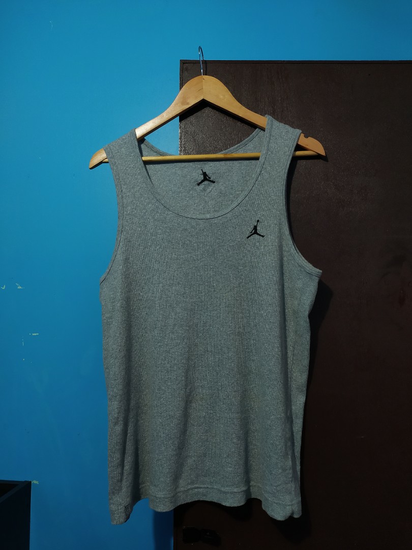 Jordan Cement Basic Logo Sando, Men's Fashion, Tops & Sets, Tshirts ...
