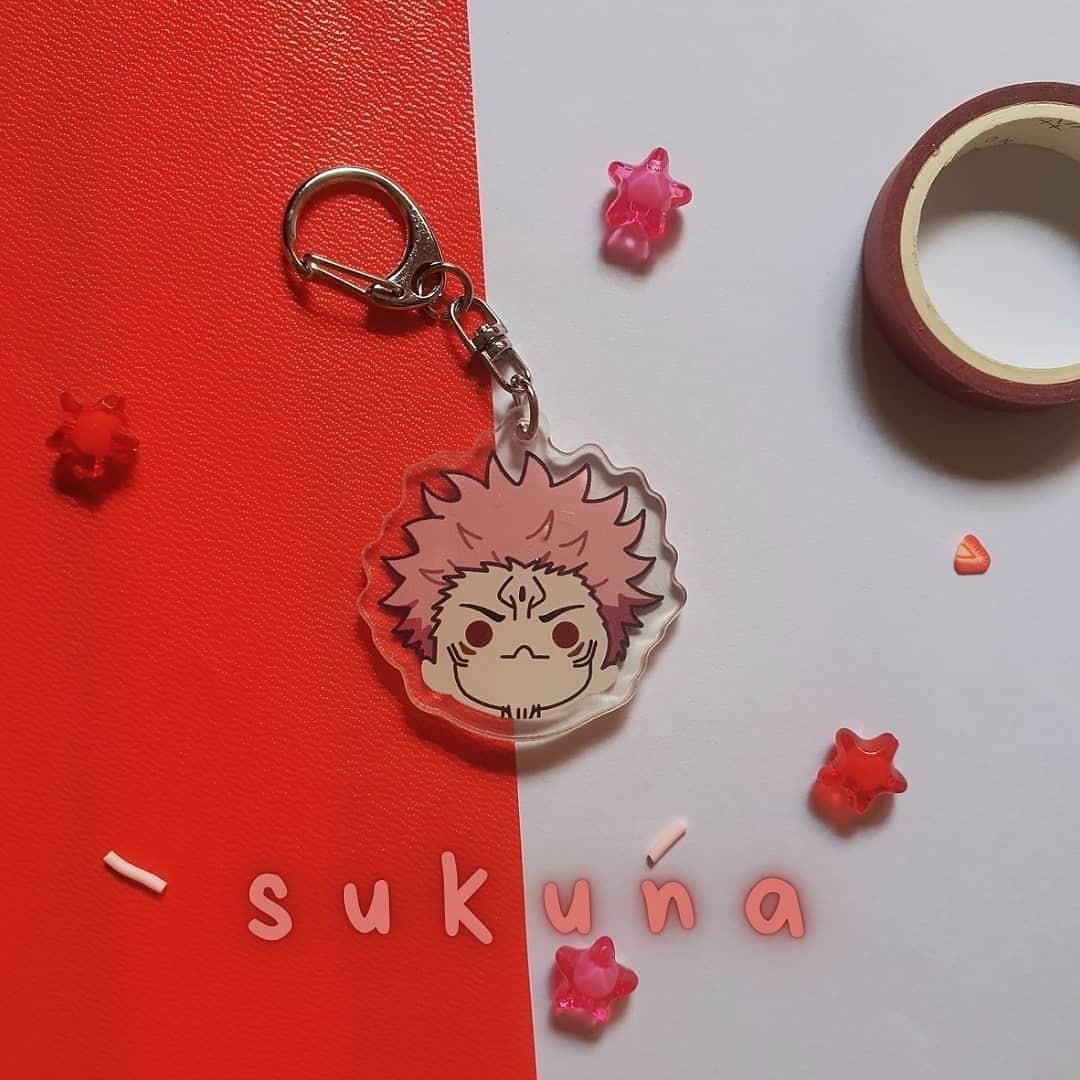 jujutsu kaisen jjk keychains, Hobbies & Toys, Memorabilia ...