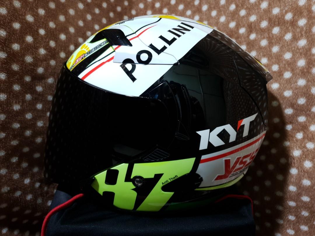 KYT Venom Luca Marconi, Motorcycles, Motorcycle Apparel on Carousell