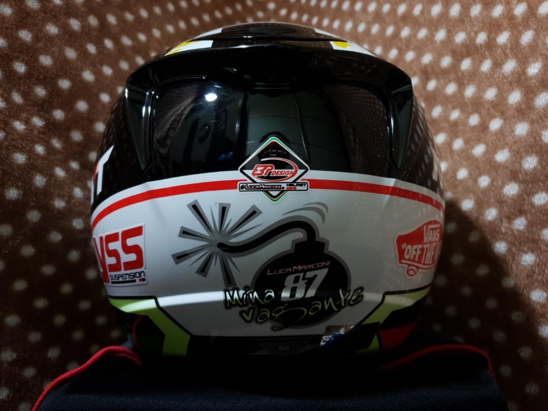 KYT Venom Luca Marconi, Motorcycles, Motorcycle Apparel on Carousell