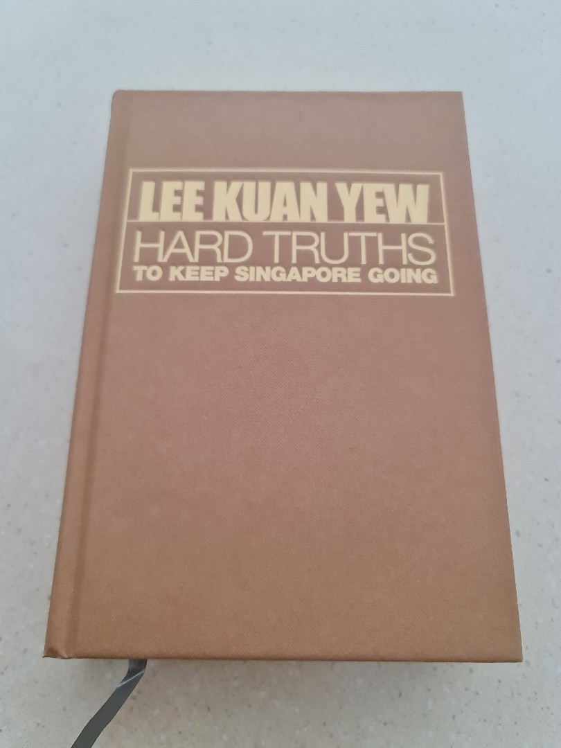LEE KUAN YEW HARD TRUTHS HARDCOVER BOOK, Hobbies & Toys, Books ...