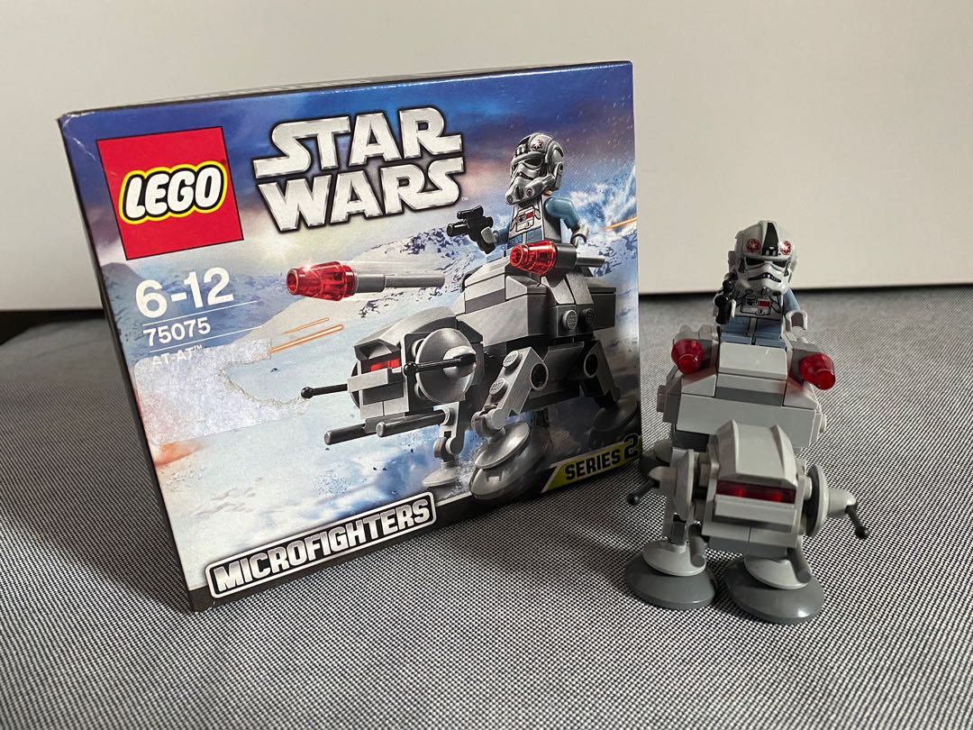LEGO Star Wars Microfighters Series 2 AT-AT & AT-AT Driver 75075 ...