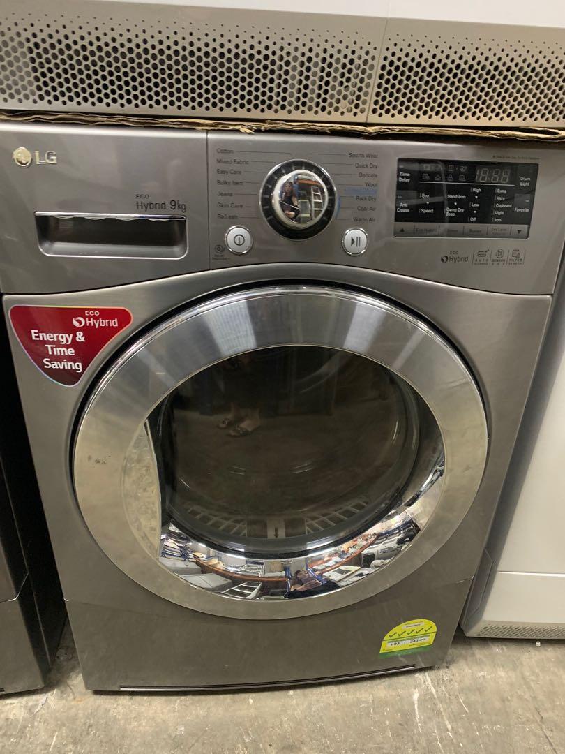LG 9kg dryer, TV & Home Appliances, Washing Machines and Dryers on ...