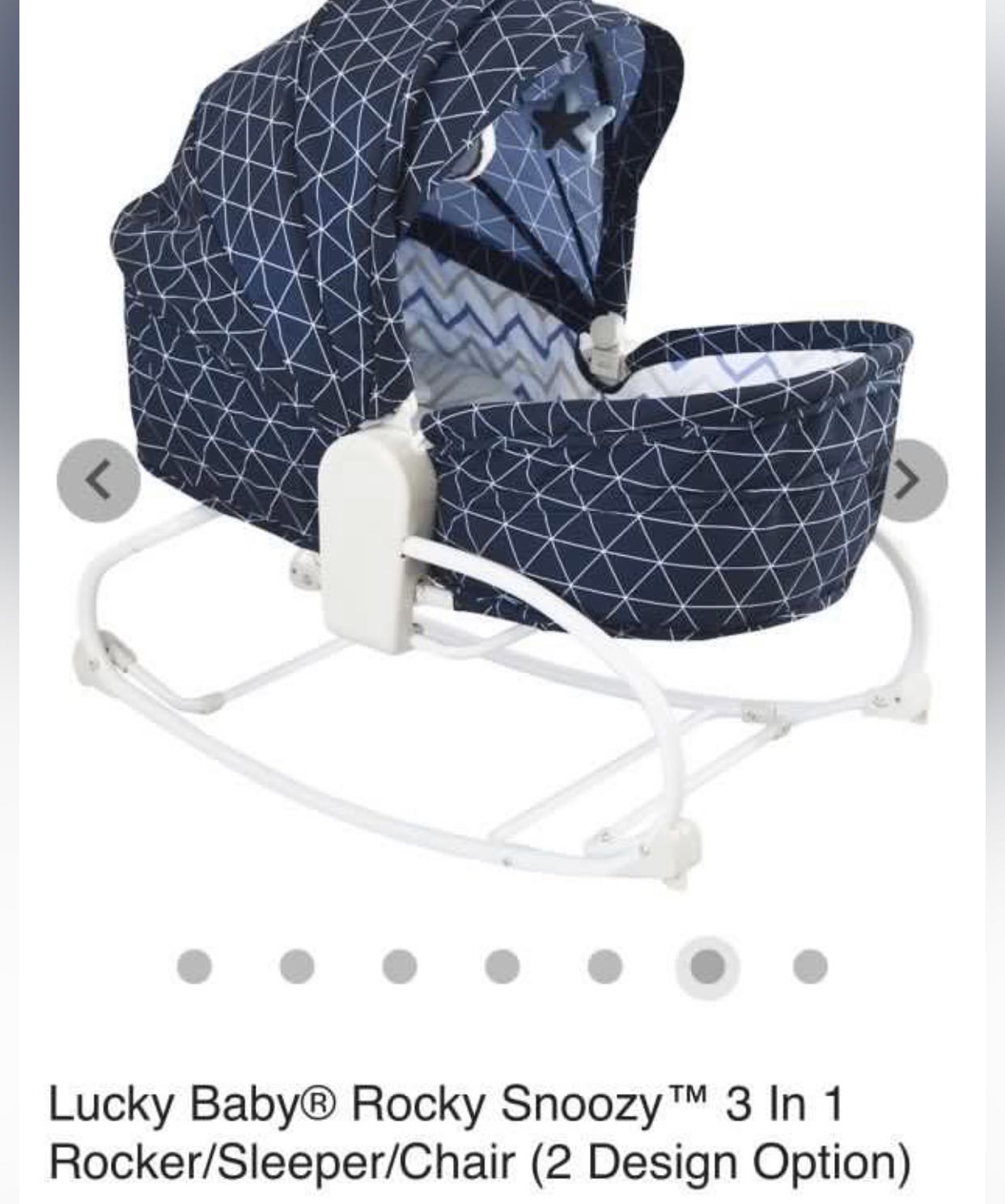 Lucky Baby Snoozy Rocker/Chair, Babies & Kids, Baby Nursery & Kids ...