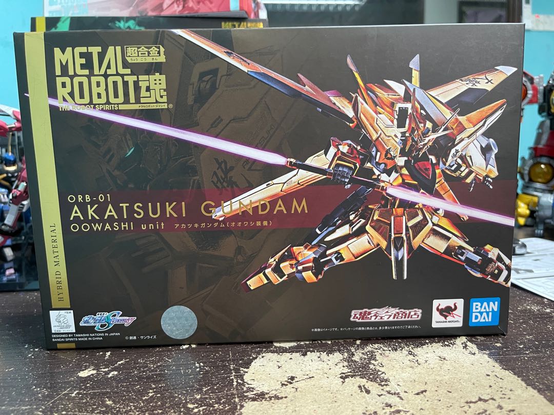 Metal Robot spirit Akatsuki Gundam Oowashi unit, Hobbies & Toys ...