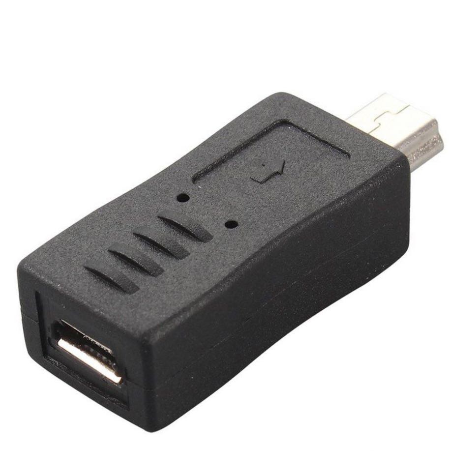 Micro USB Female to Mini USB Male Adapter Converter Adaptor, Computers ...