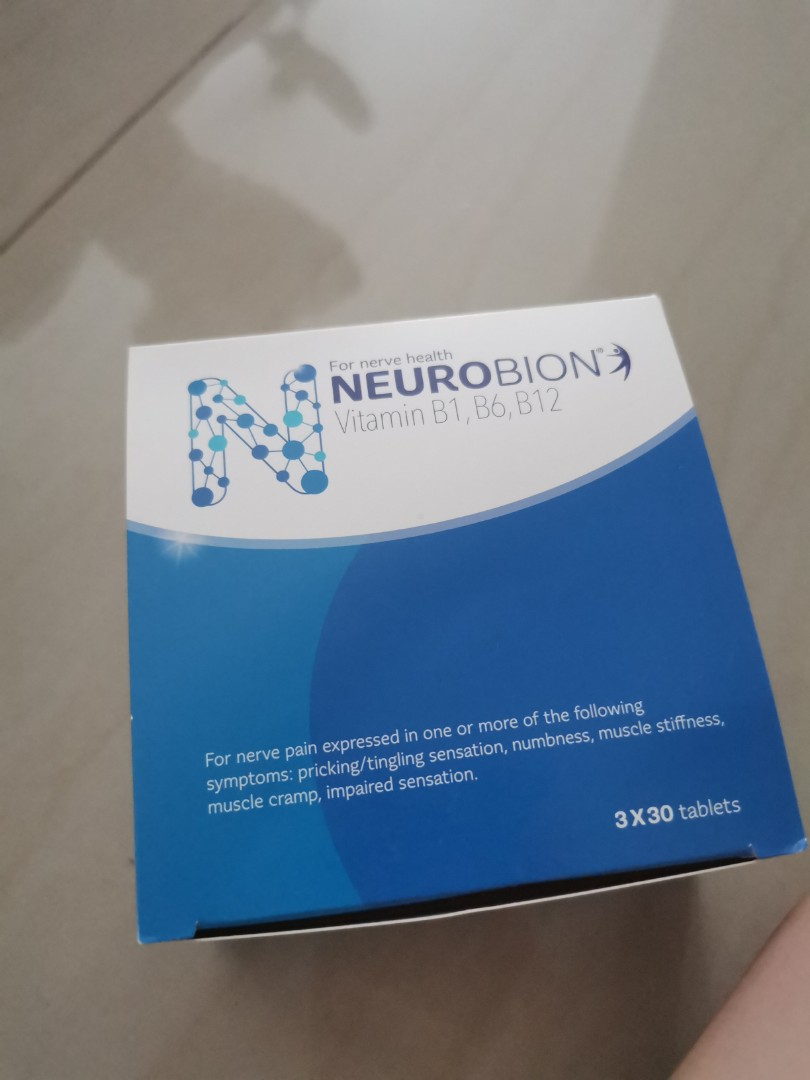 Neurobion 60 tablets, Health & Nutrition, Health Supplements, Vitamins ...