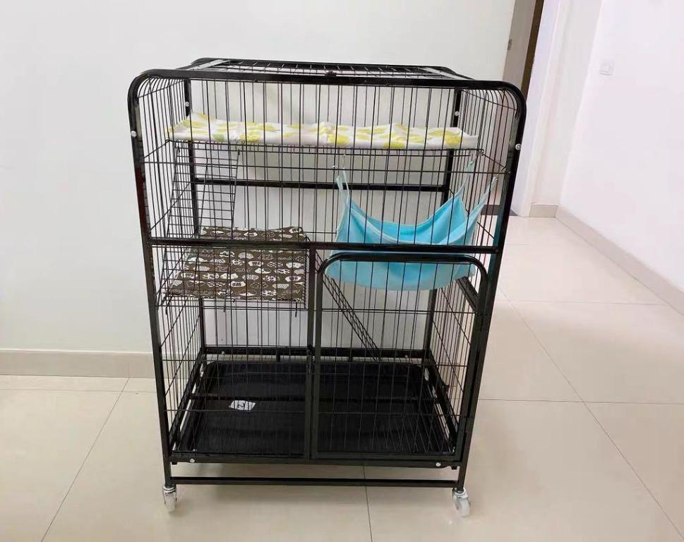 New 3 Tier Premium Thick Cage with freebies - Cat Cage, Pet Supplies ...