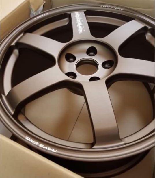 Original Volks Racing Rims TE37 SAGA, Car Accessories, Tyres & Rims on ...