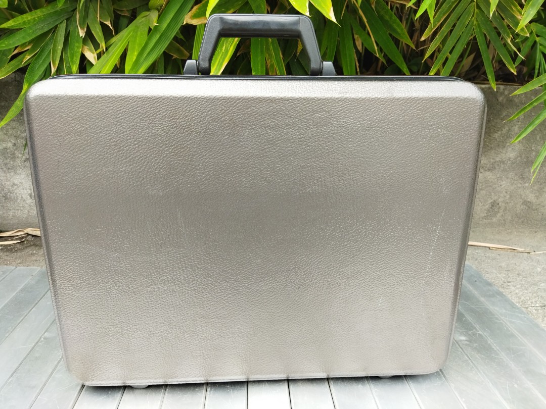 Plastic Attache Case or Briefcase president with 2 locks , combination ...