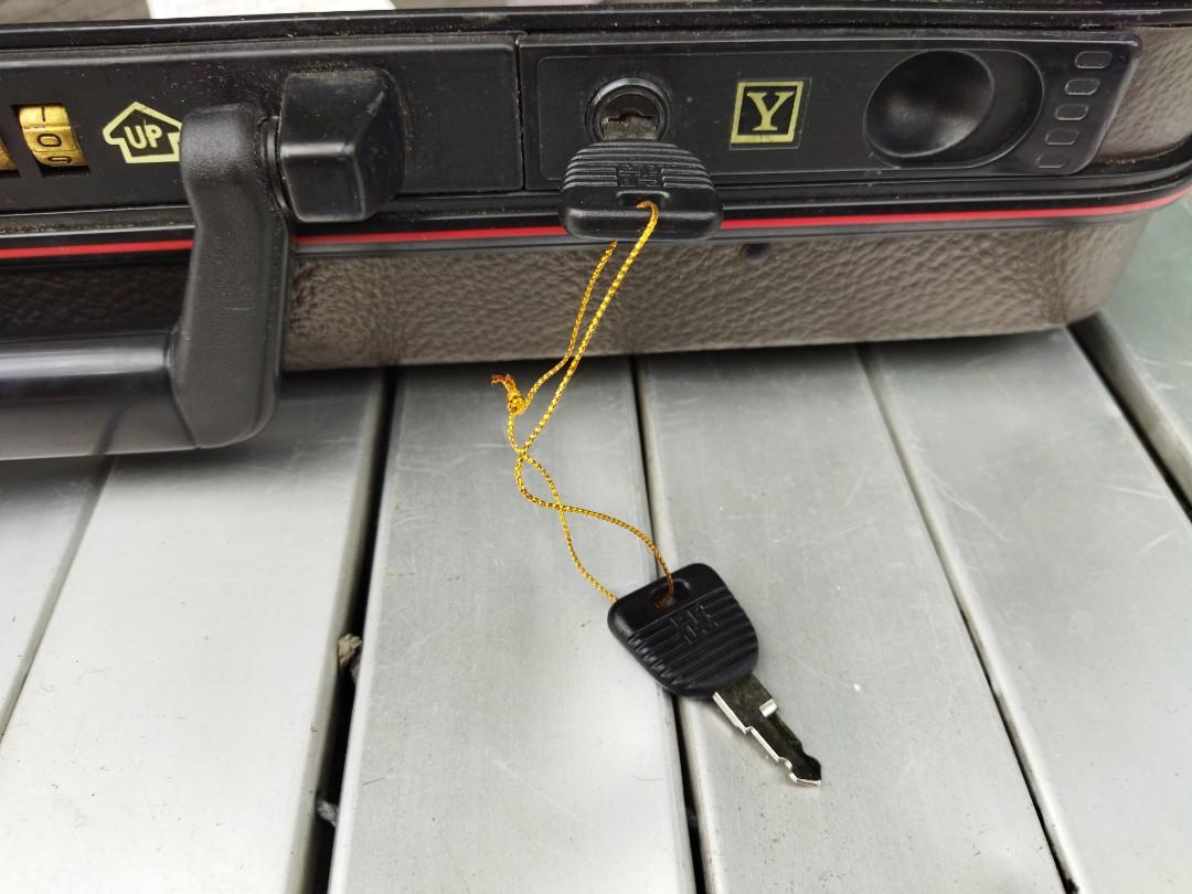 Plastic Attache Case or Briefcase president with 2 locks , combination ...