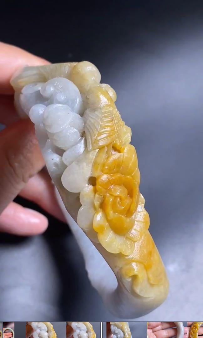 Rare yellow Jade, Women's Fashion, Jewelry & Organisers, Body Jewelry ...