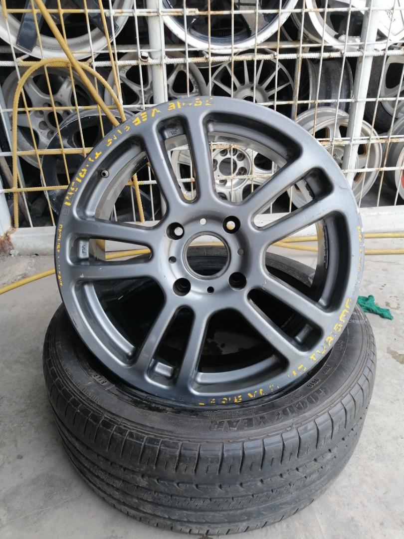 Rim original japan rays versus 16x7jj pcd 4x114.. Harga siap poss ...