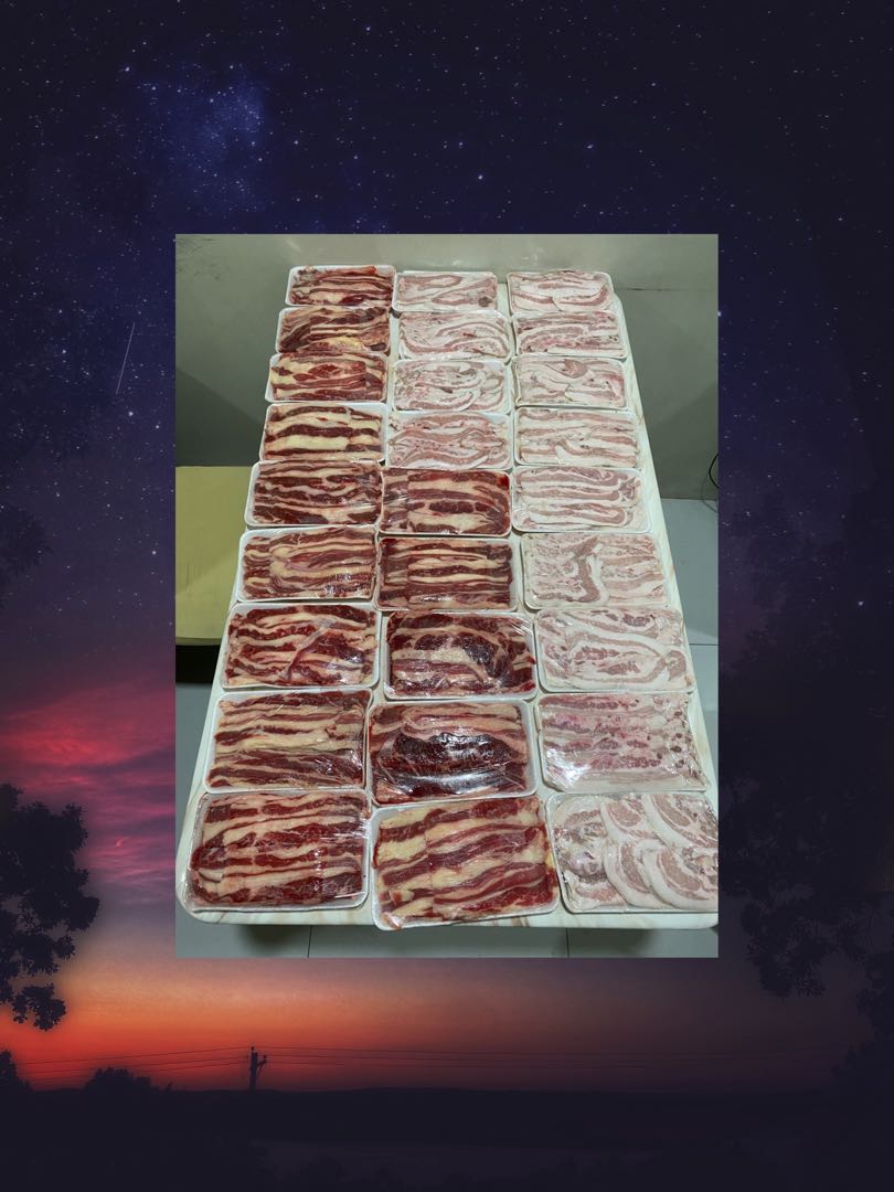 Samgyupsal meat pork beef samgyup samgyeopsal, Food & Drinks, Fresh ...