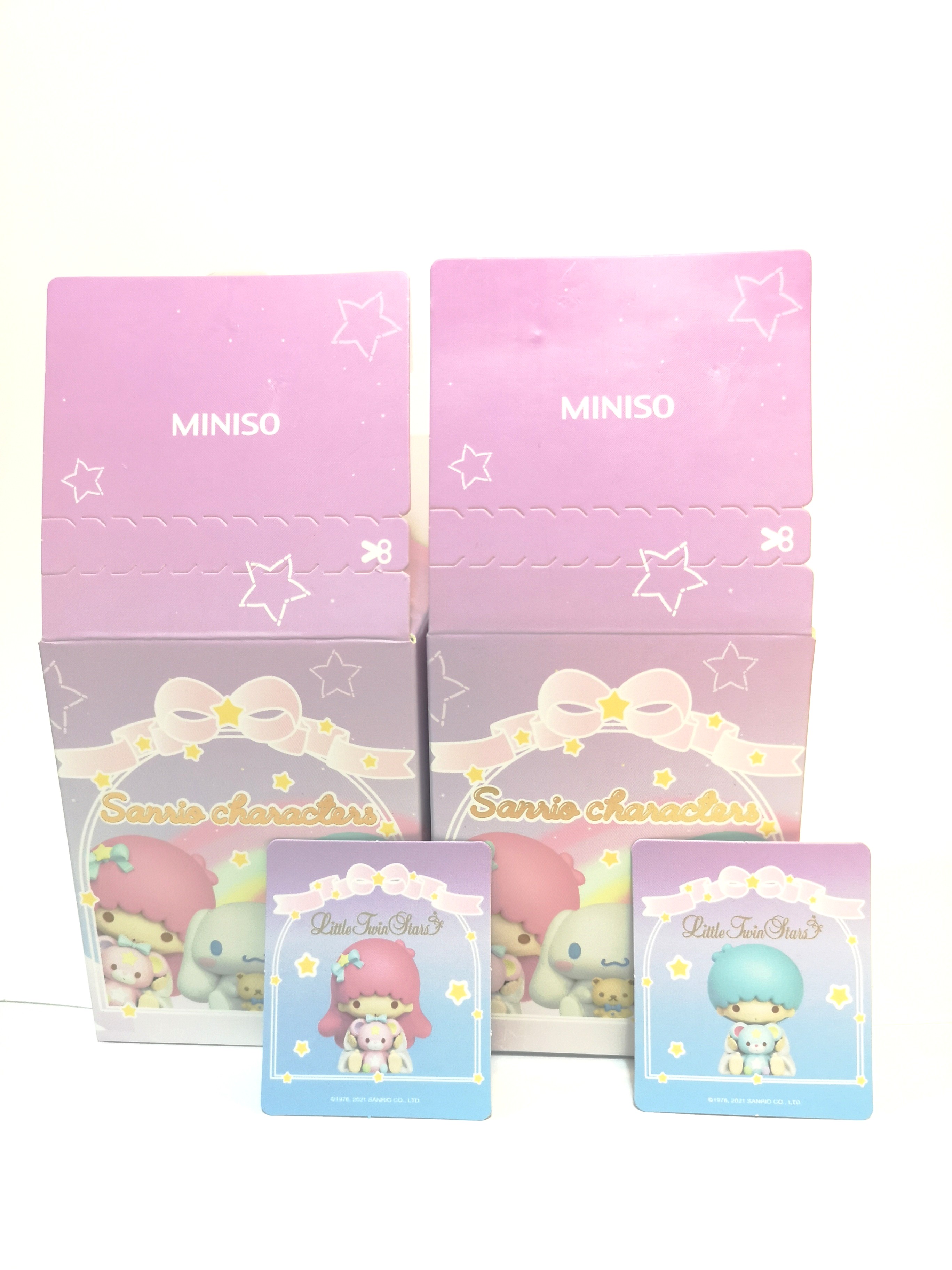 Sanrio x Miniso Sanrio Characters Mini Desk Figures Little Twin Stars ...